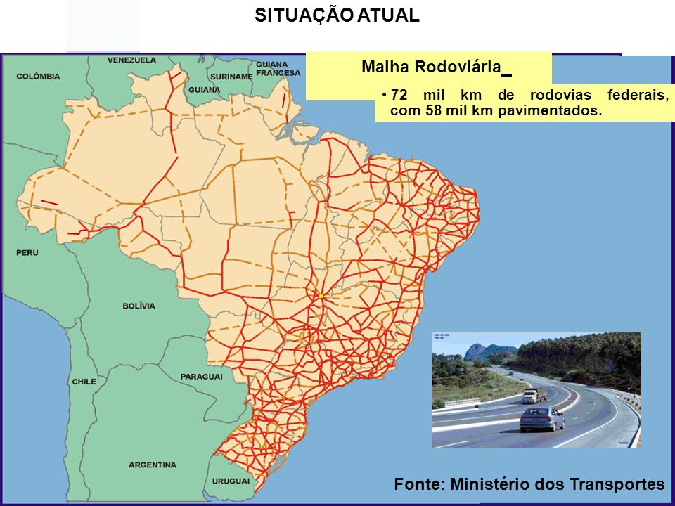 MAPA DE RODOVIAS :: Freewaylog
